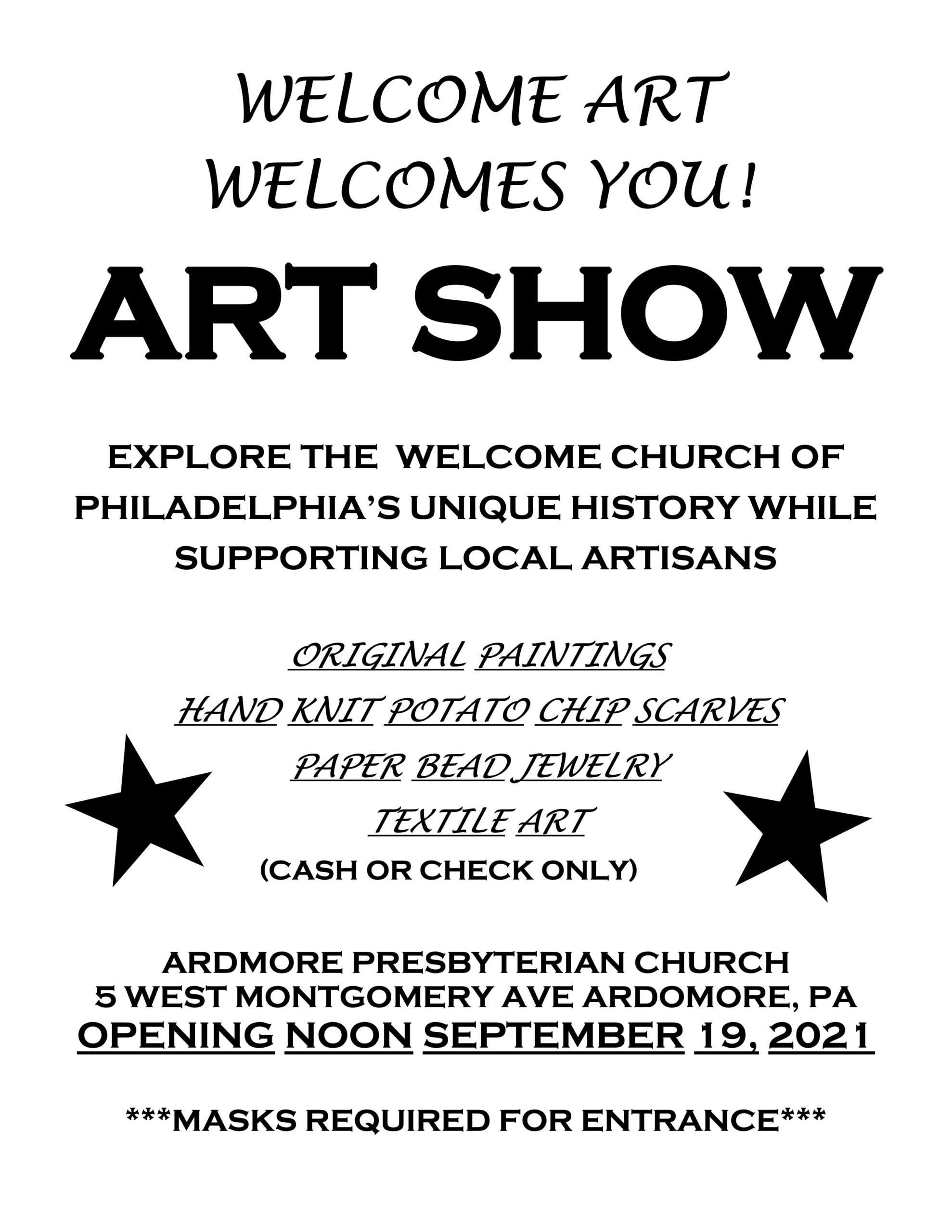 MinistryLinkWelcome Art Show